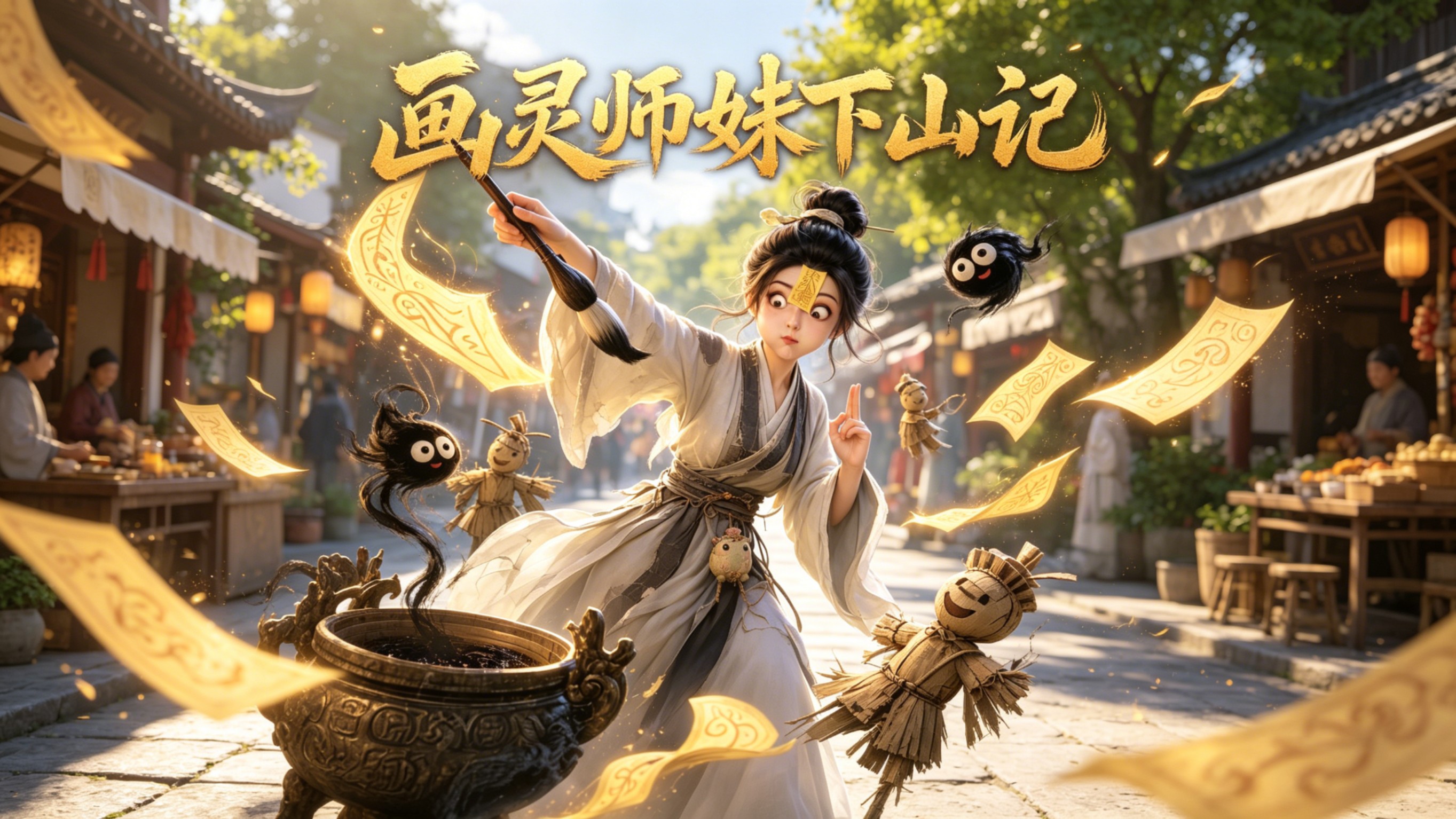 画灵师妹下山记第31集_动漫_高清完整版视频在线观看_腾讯视频